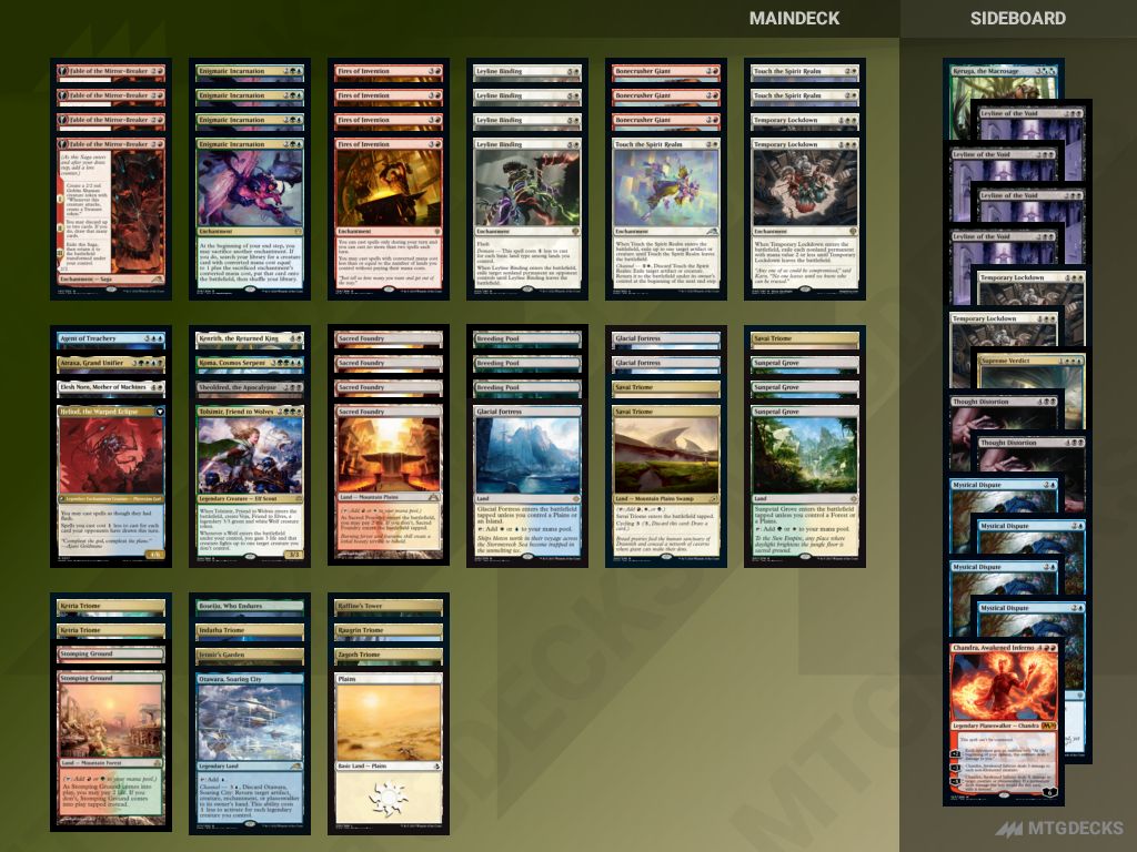 Explorer 5c Enigmatic Incarnation deck by SkyZ824 • MTG DECKS