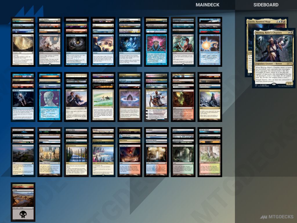 Qualifier CDF Duel Commander @ Le Spatioport (Montbrison, France ...
