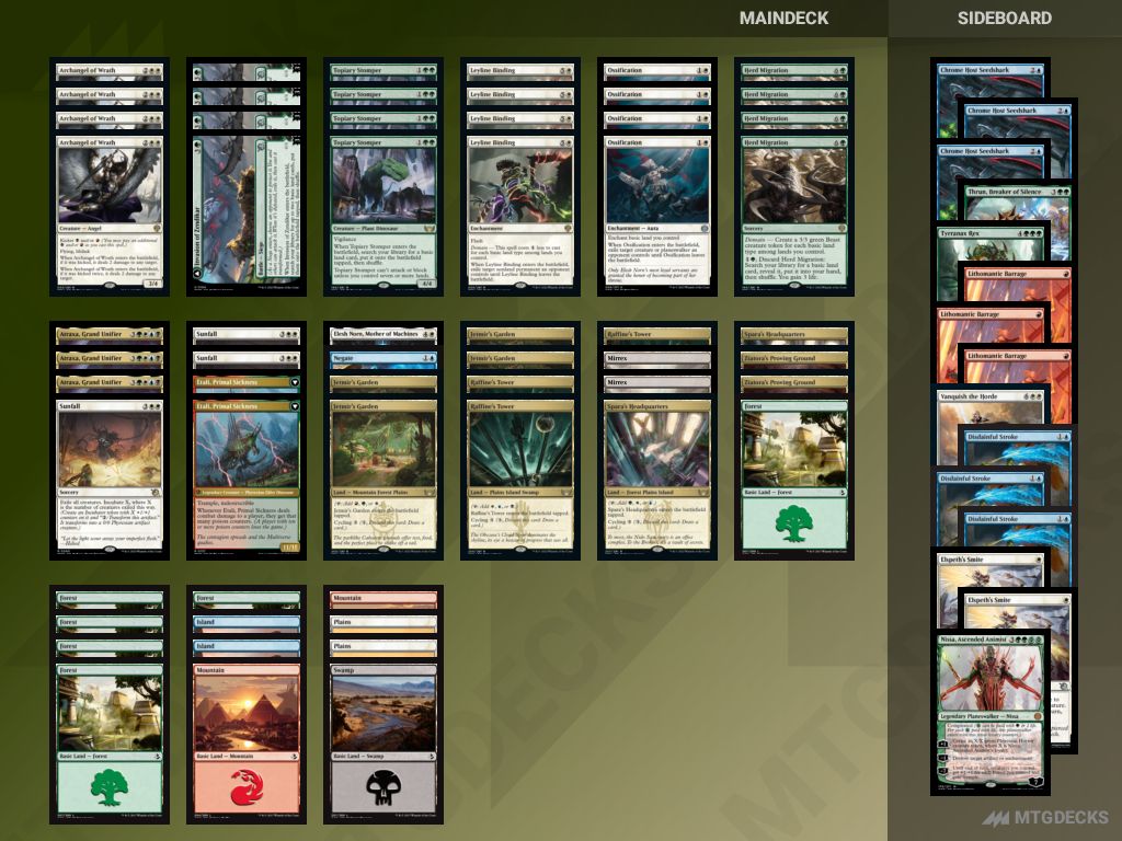 Standard Multi Color Control deck by Kaneda Souta • MTG DECKS