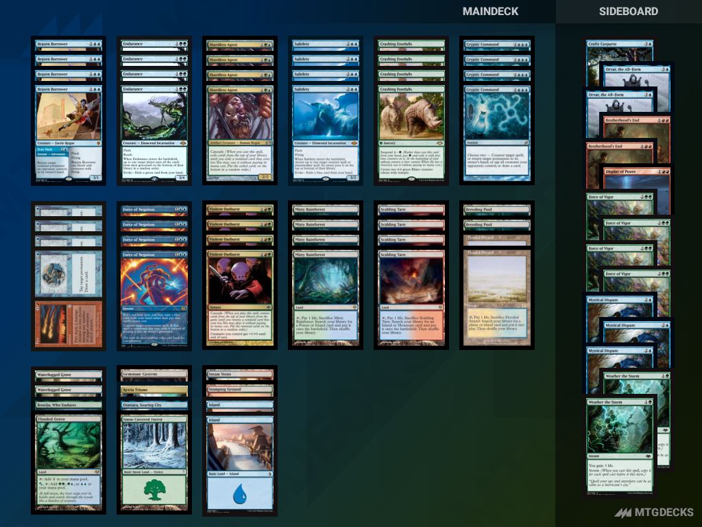 Modern Temur Rhinos deck by Jin Hyuk Keum • MTG DECKS