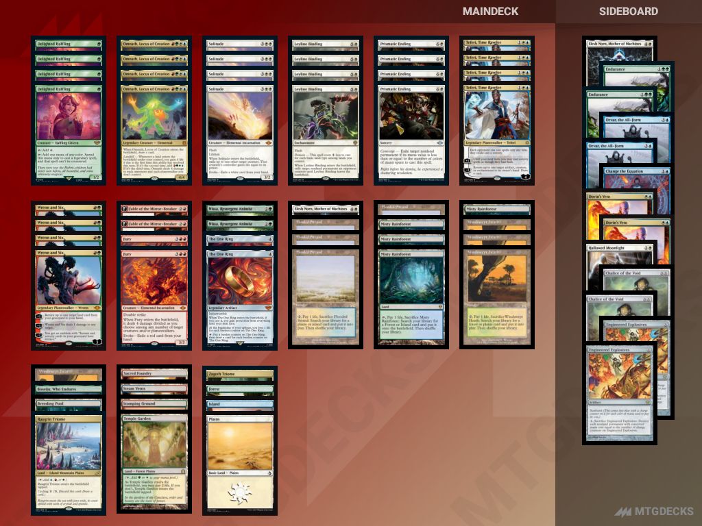 Modern Five-color Midrange deck by Masashiro Kuroda • MTG DECKS
