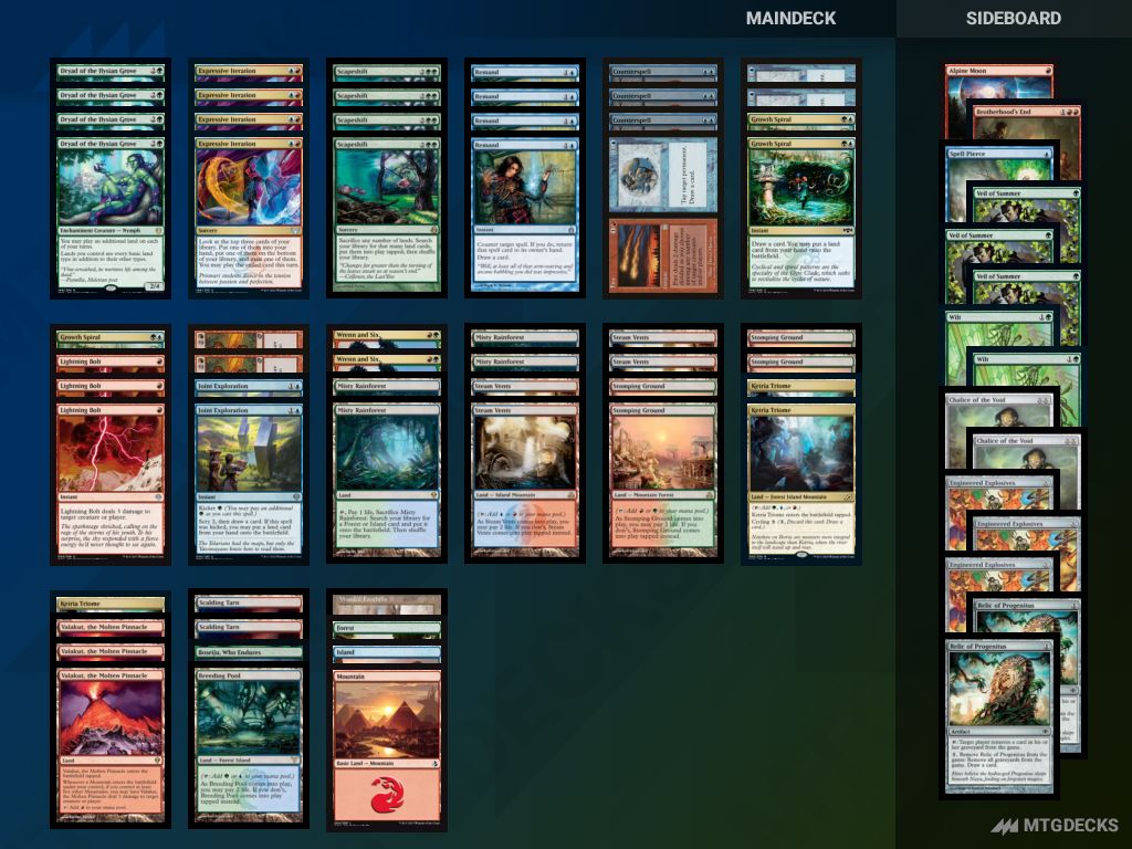 MTG Modern Temur Scapeshift - 262 top decks • MTG DECKS