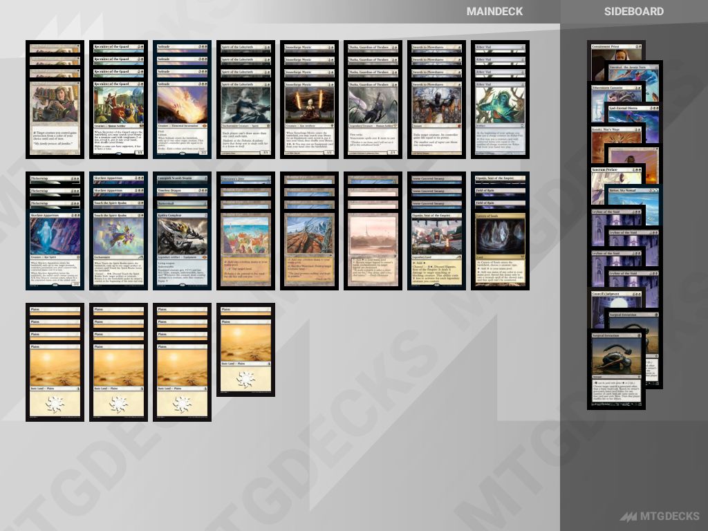 Legacy Death and Taxes deck by Mason Pugh • MTG DECKS