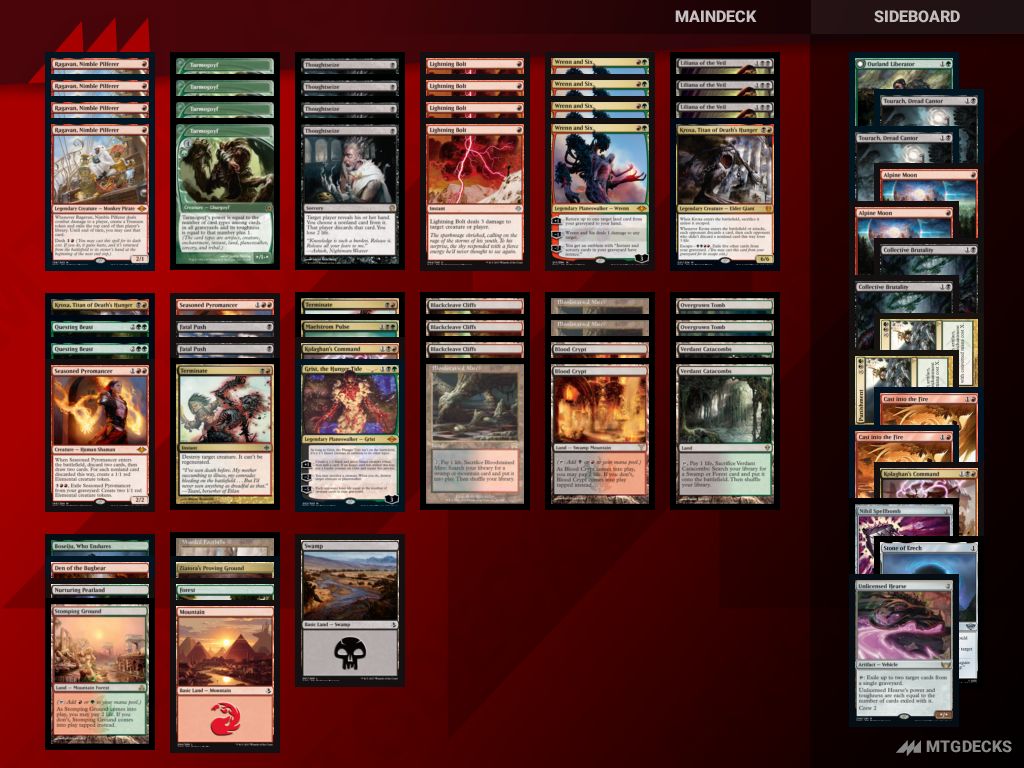 Modern Jund Midrange deck by smirabitoMTG • MTG DECKS