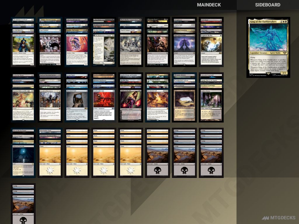 Historic-Brawl King of the Oathbreakers deck by Scales96 • MTG DECKS