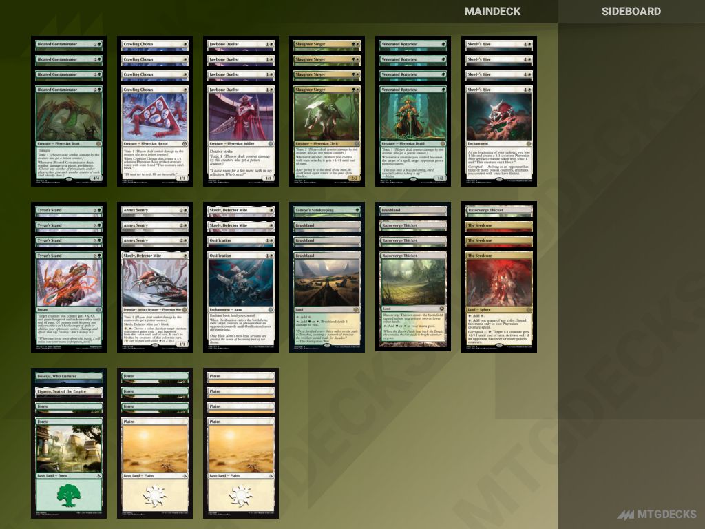 Arena Standard Toxic bo1 deck by Blue_Robot • MTG DECKS