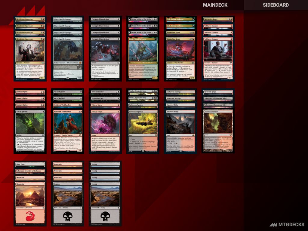 Arena Standard Rak Sac deck by Fleshgrafter • MTG DECKS