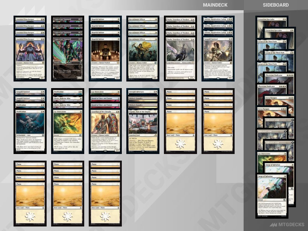 Arena Standard Meniamo Le Umani [S3] deck by 1zer • MTG DECKS