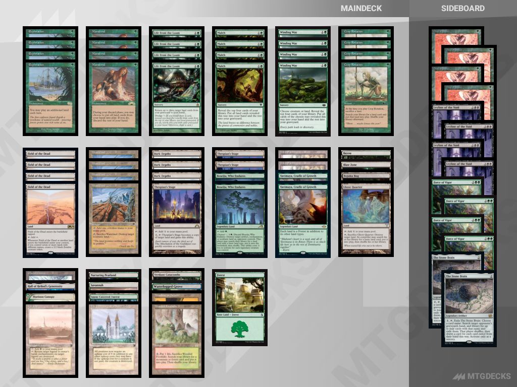 Legacy Lands deck by Bob Osborn • MTG DECKS