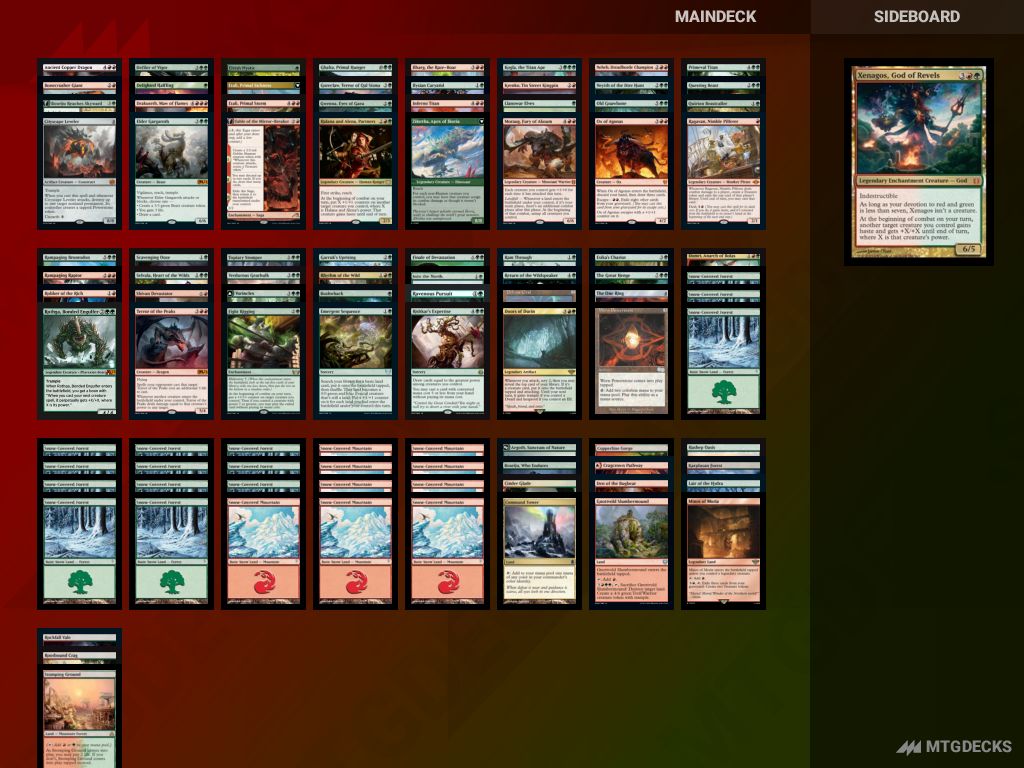 Historic-Brawl Xenagod, Linear Particle Accelerator deck by ...