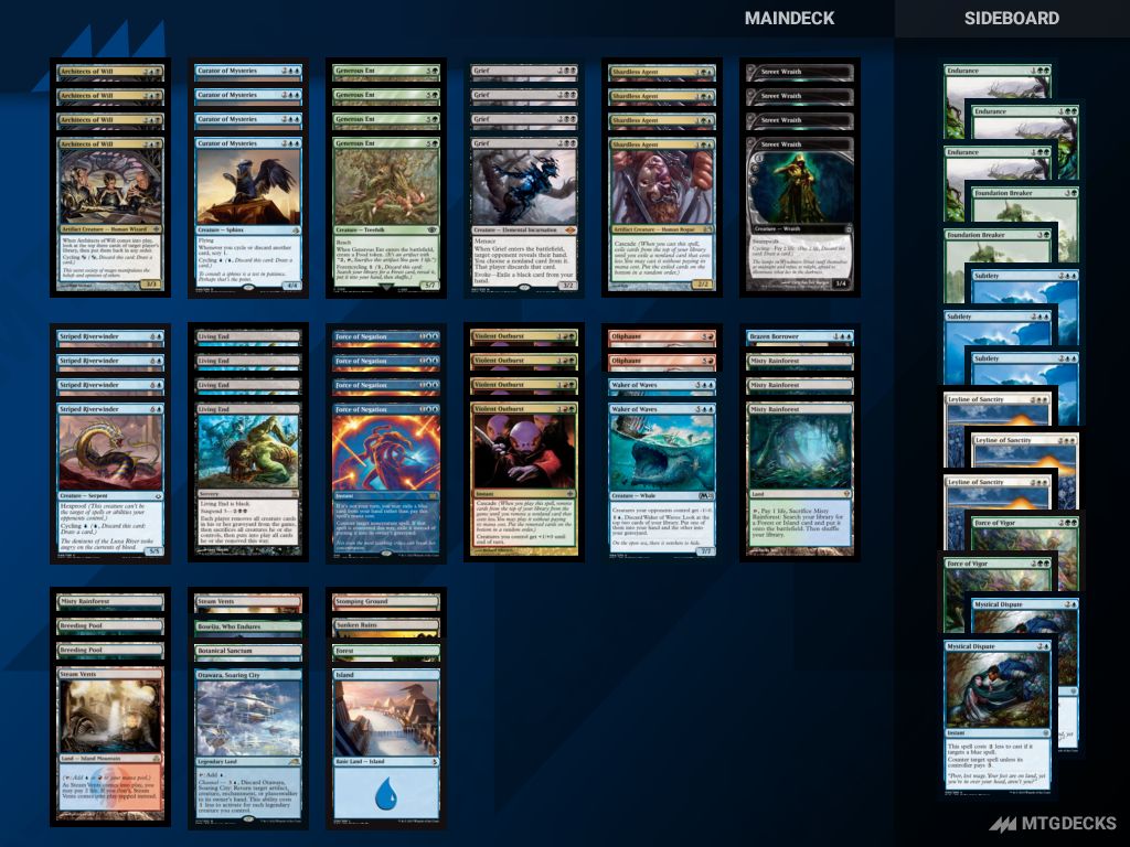Modern Living End deck by Sakamoto Kazuma • MTG DECKS