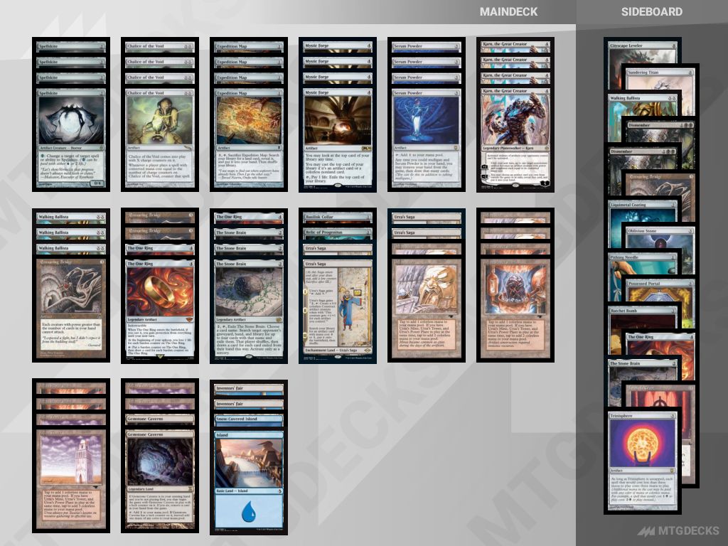 Modern lotr - Prison Tron deck by manacymbal • MTG DECKS