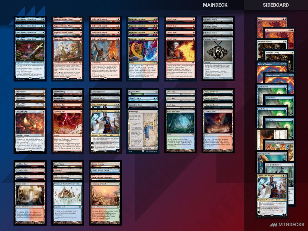 Modern Jeskai Breach deck by Gabriel Maxson • MTG DECKS