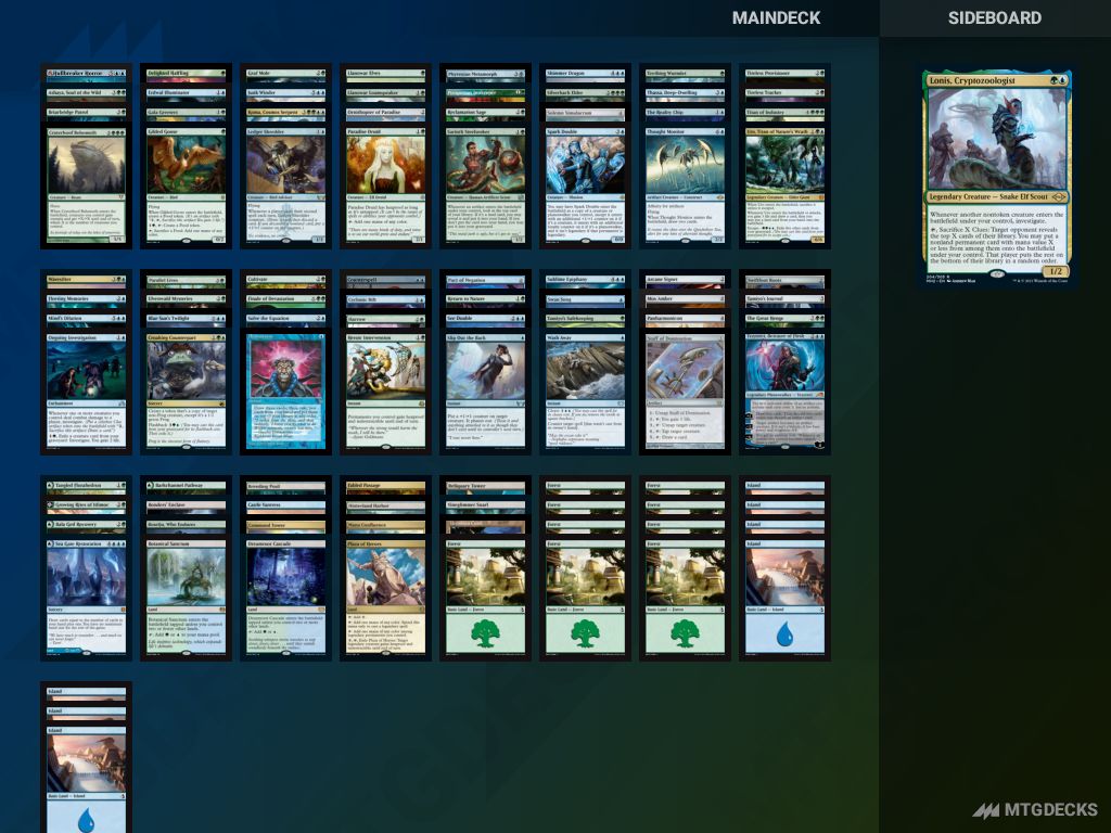 Historic-Brawl inspector lonis deck by ctax123 • MTG DECKS