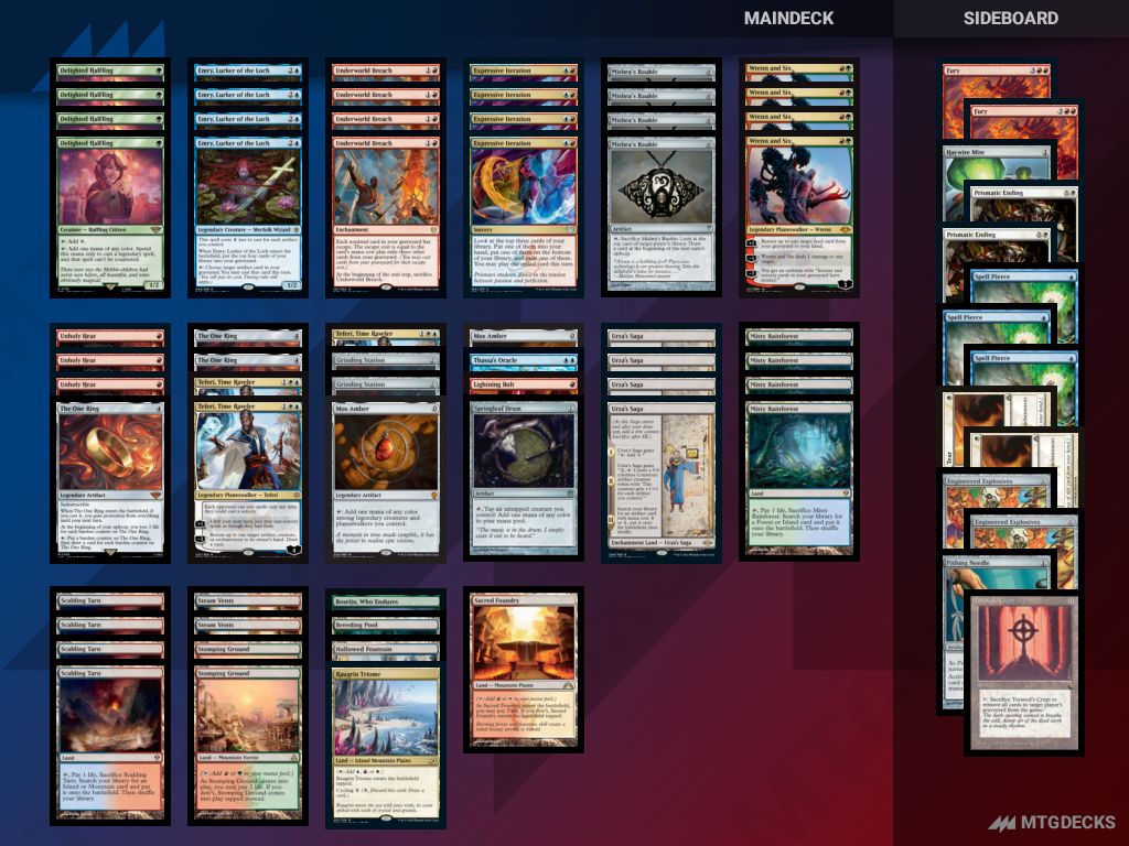 MTG Modern 4 Color Breach top decks • MTG DECKS