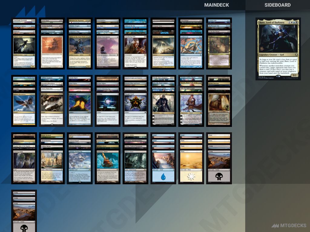 Commander Bane, Lord of Equipments (Competitive) deck by crimzonstar999 ...
