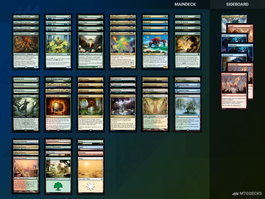 Arena Explorer New Omnath deck by prospektrefuge • MTG DECKS