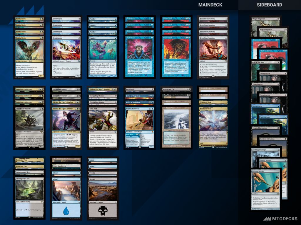 Legacy Ninja deck by Nagai Rinto • MTG DECKS