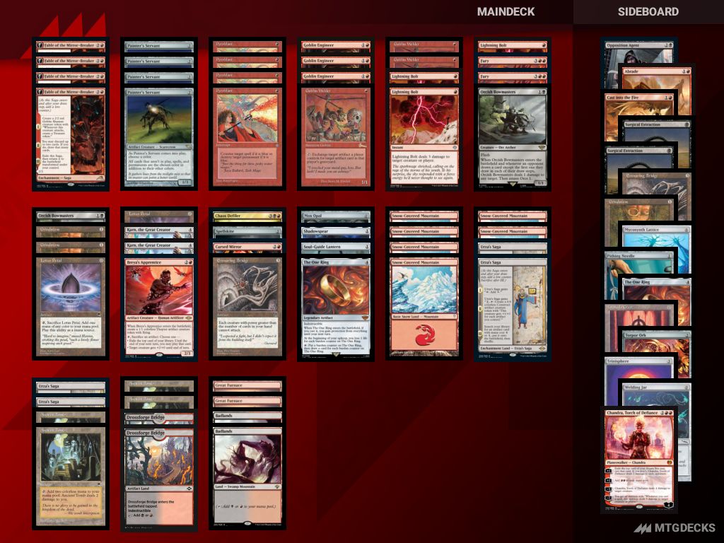 Legacy Painter deck by Sakai Takanori • MTG DECKS