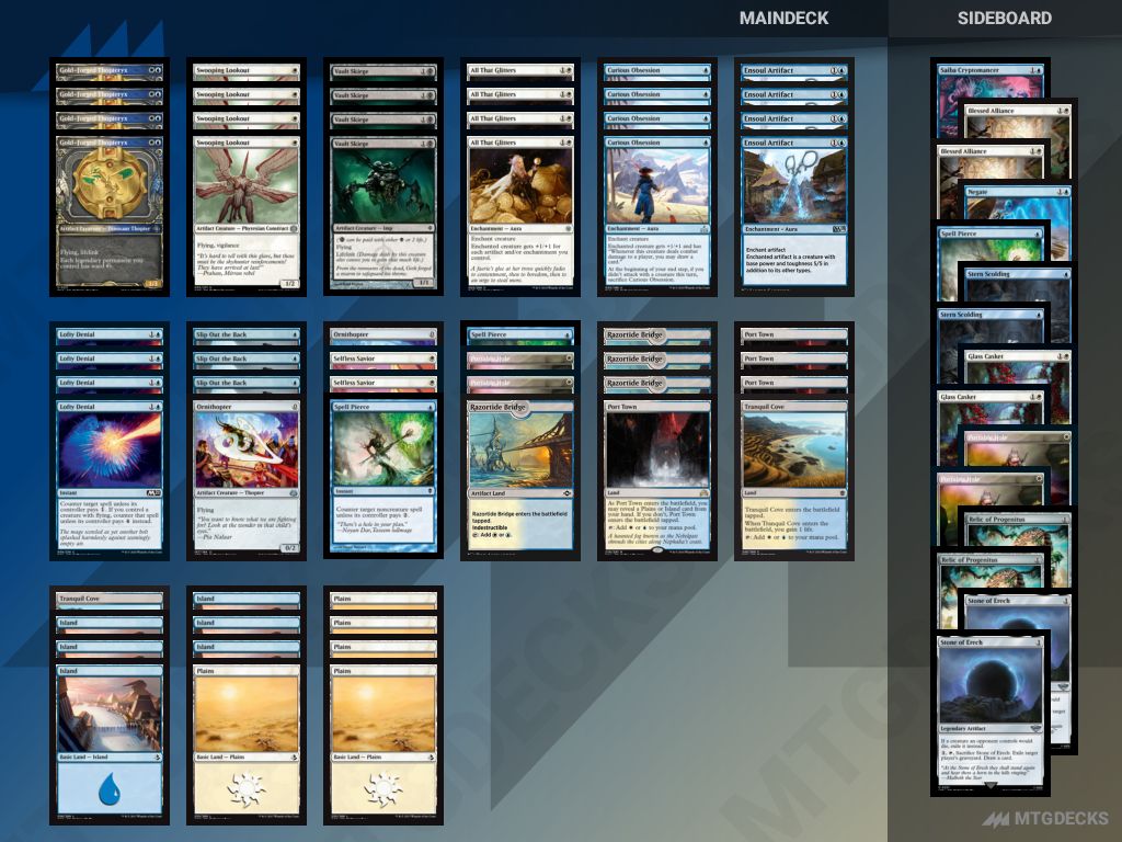 Arena Historic ART Flying Auras deck by Fleshgrafter • MTG DECKS