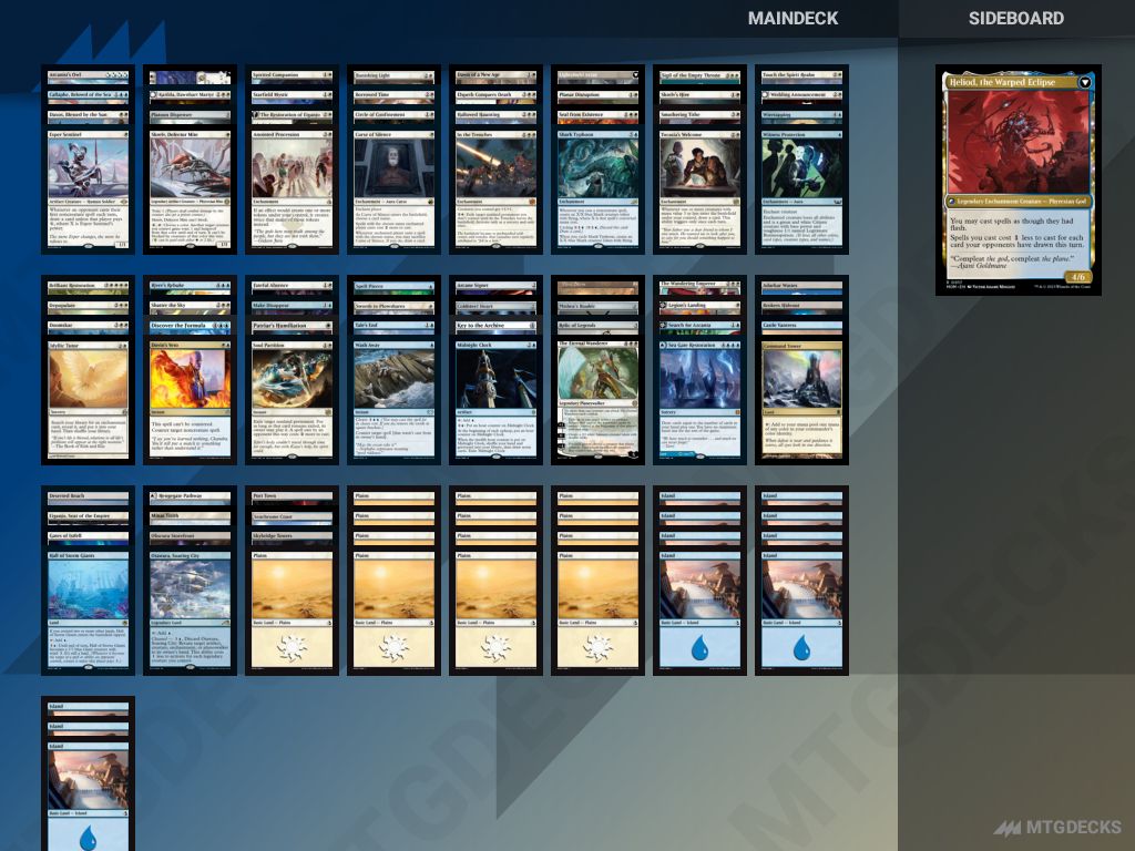 Historic-Brawl Heliod, the Radiant Dawn deck by 4echico • MTG DECKS
