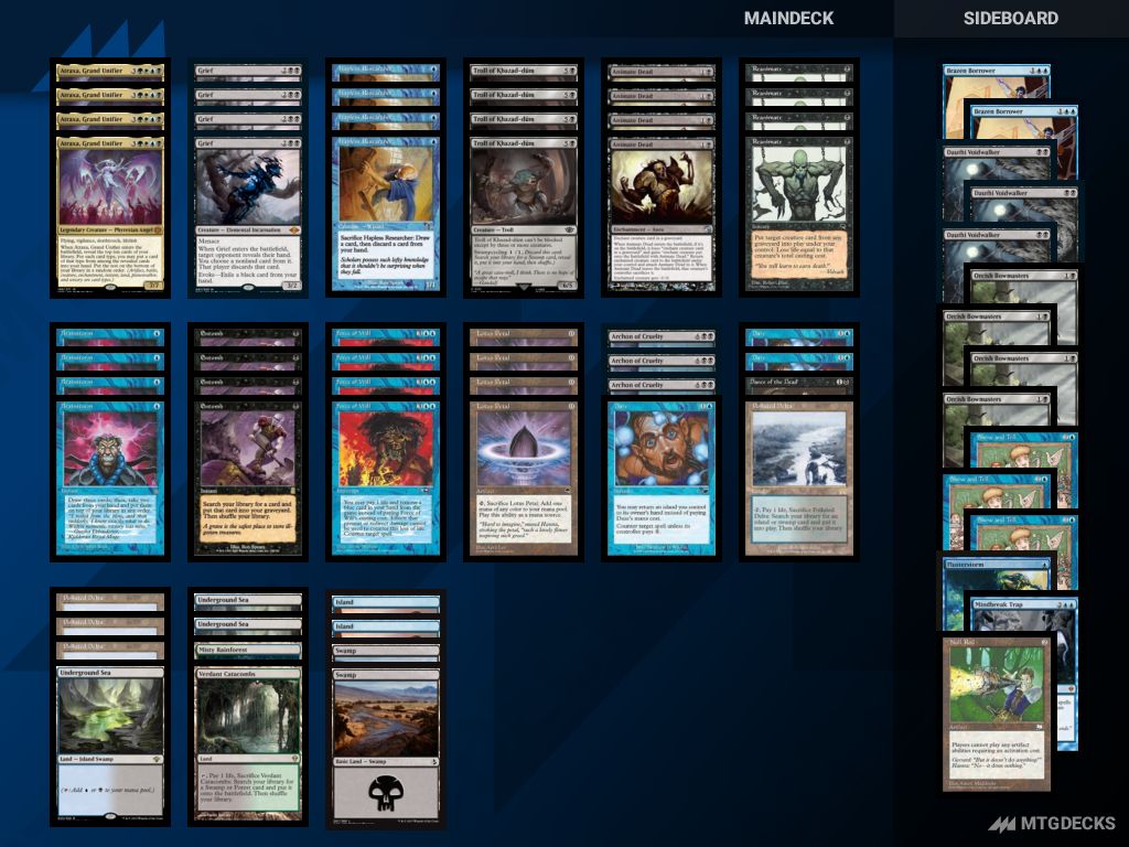 Legacy Troll Orc Phantom deck by Sugiura Yuki • MTG DECKS