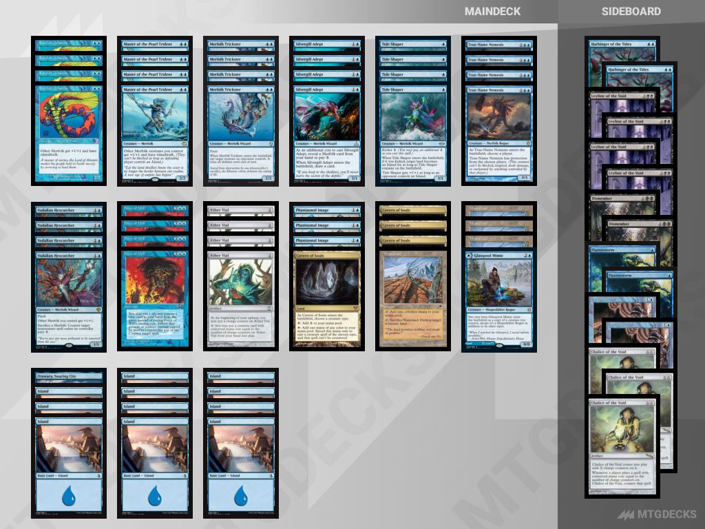 Legacy Merfolk deck by Koga Ichiro • MTG DECKS