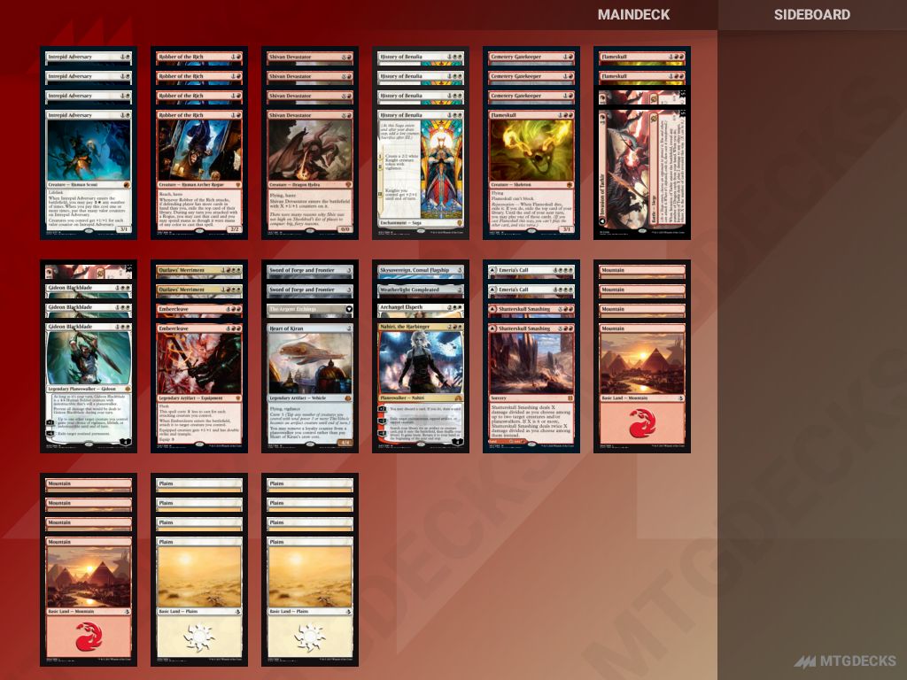 Arena Other so miticas deck by MartinLichKing • MTG DECKS