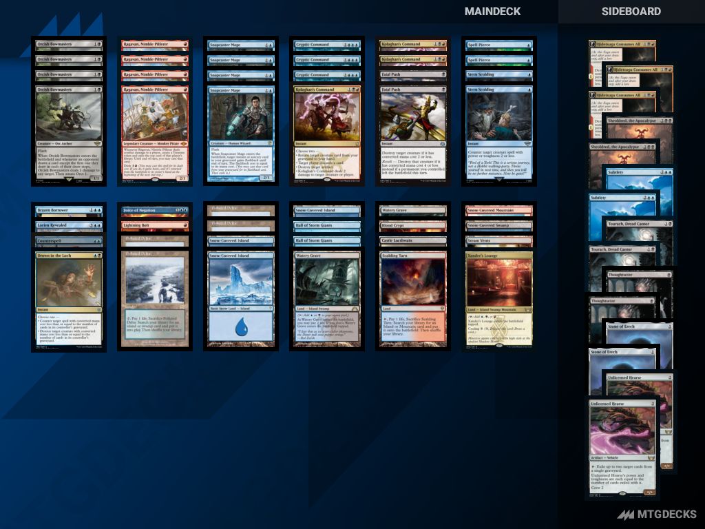 Modern Grixis Control deck by lupo82 • MTG DECKS