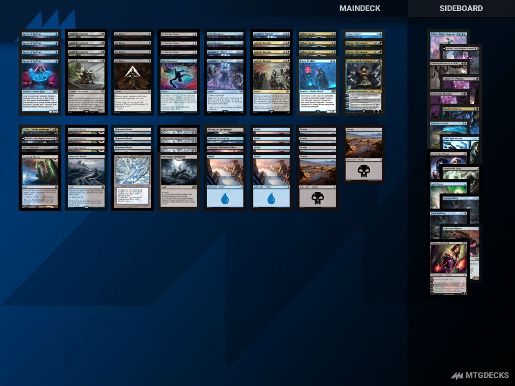 Alchemy [A] Dimir Midrange deck by dexz84 • MTG DECKS