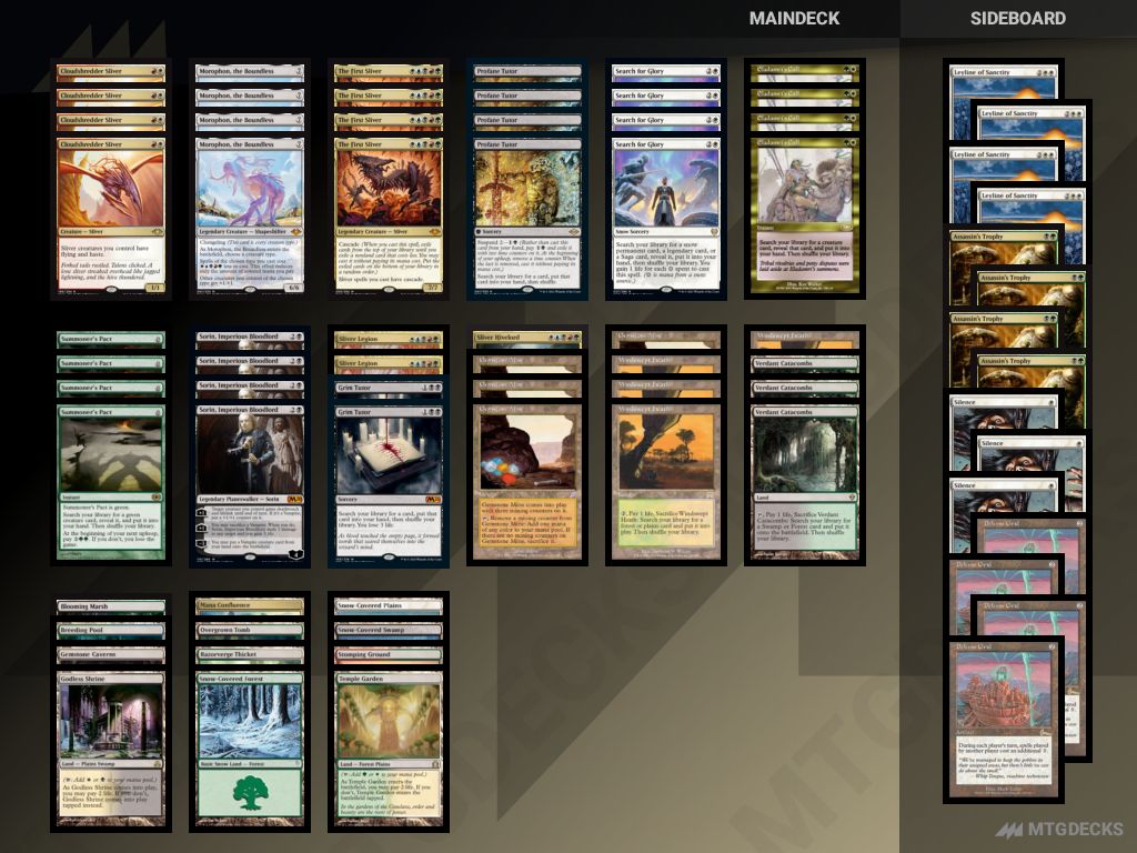 MTG Modern Slivers top decks • MTG DECKS