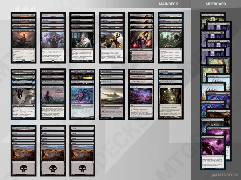Arena Explorer Mono Black Discard deck by Santyaga • MTG DECKS