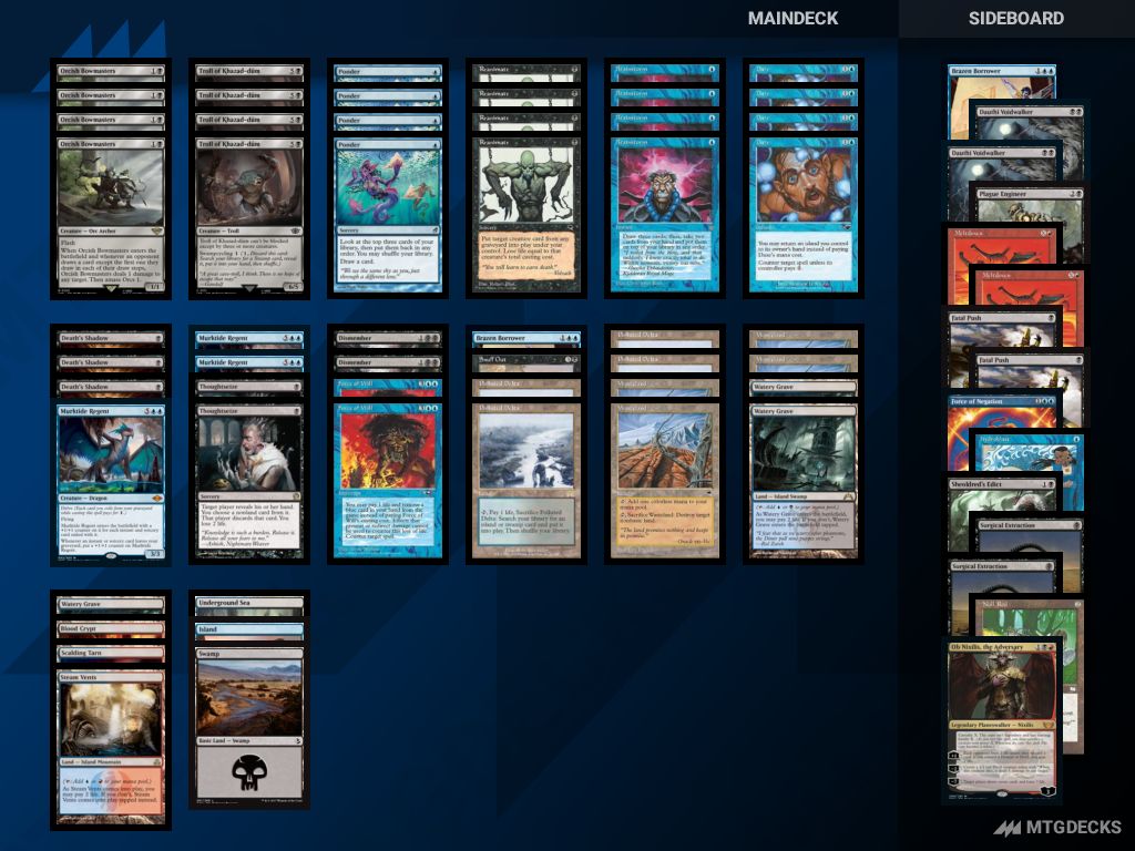 MTGO Legacy Showcase Challenge #12574086 | August 20 • MTG DECKS