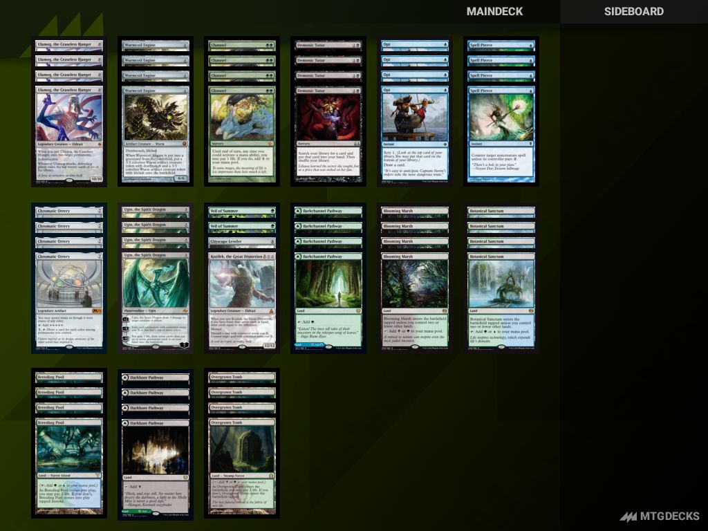 Arena Historic Channel deck by Sytexo • MTG DECKS
