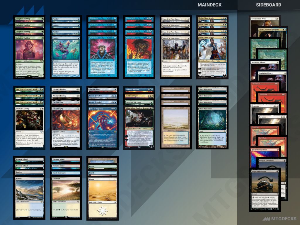 Legacy Four-color Control deck by Edu_Goethe • MTG DECKS