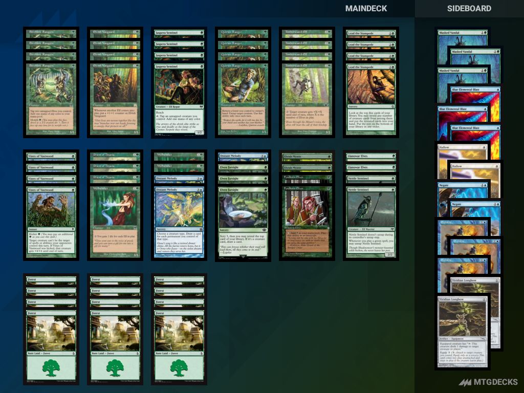 Pauper Elves Rebuild deck by Bnoru • MTG DECKS