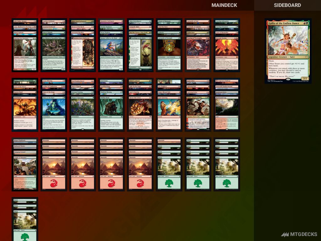 Historic-Brawl Gallia of the Endless Dance deck by MTGA-Assistant-Meta ...