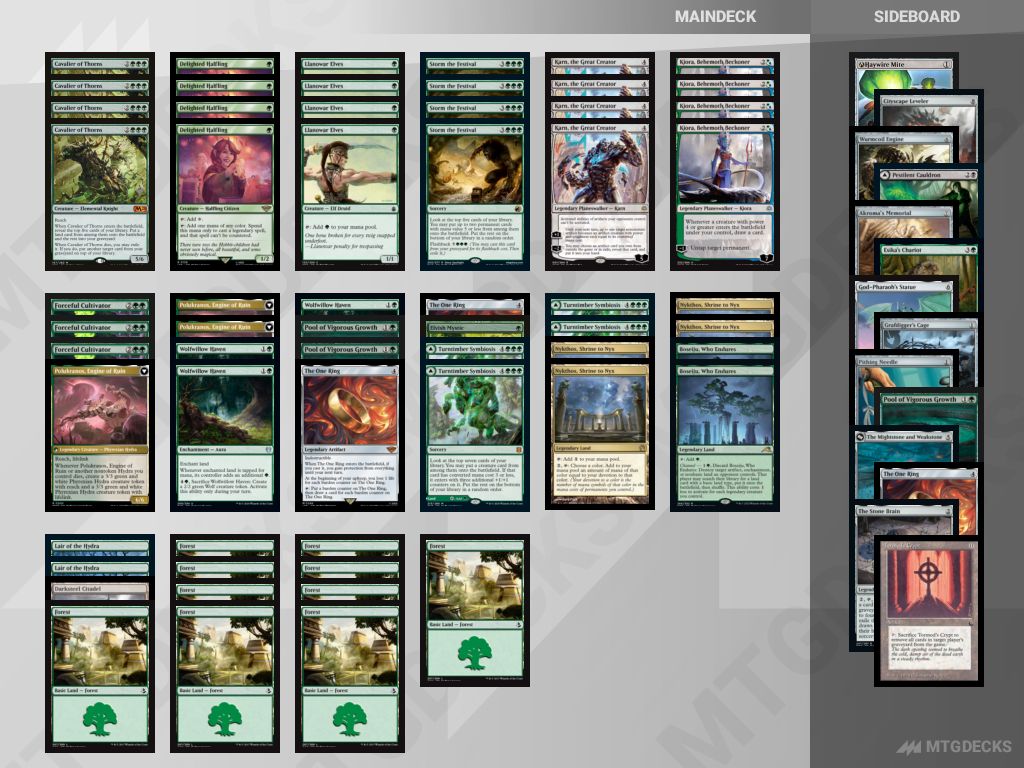 Arena Historic Green Devotion deck by SkyBLUEkepl • MTG DECKS