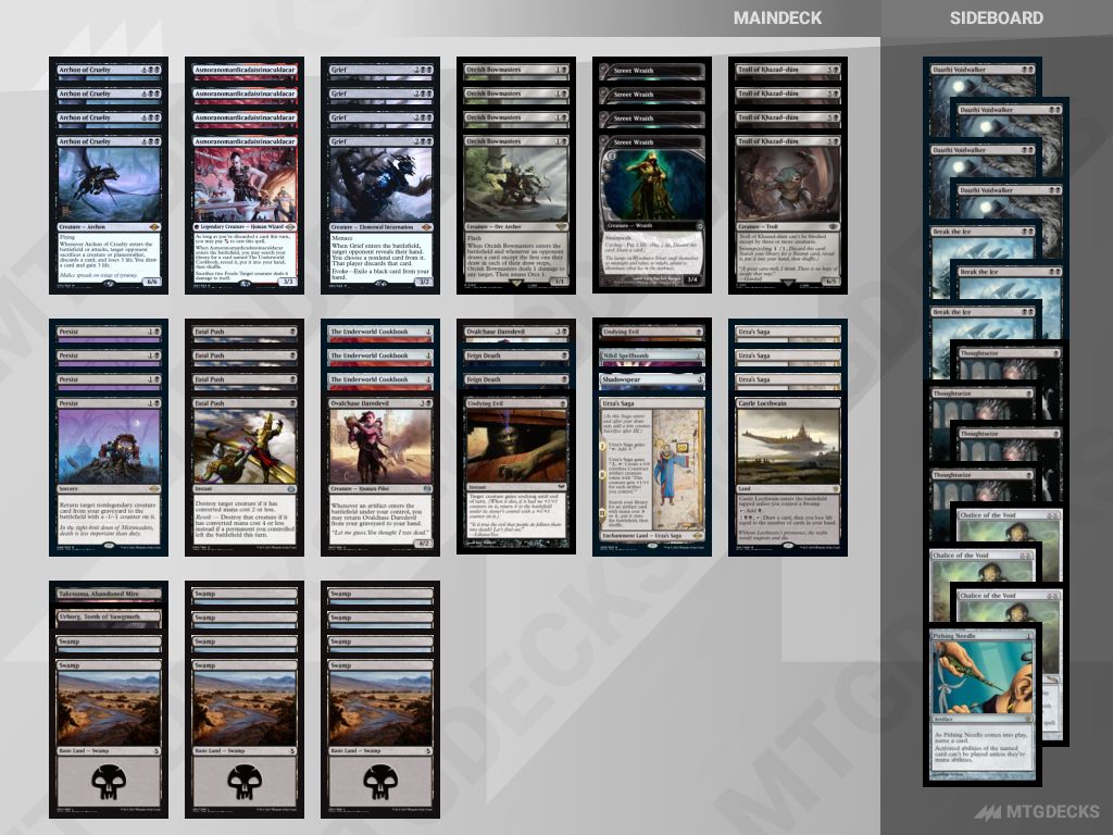 Modern Reanimate deck by Nagata Masaya • MTG DECKS