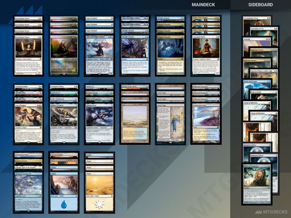 Modern Thopter Control deck by Akimoto syouta • MTG DECKS
