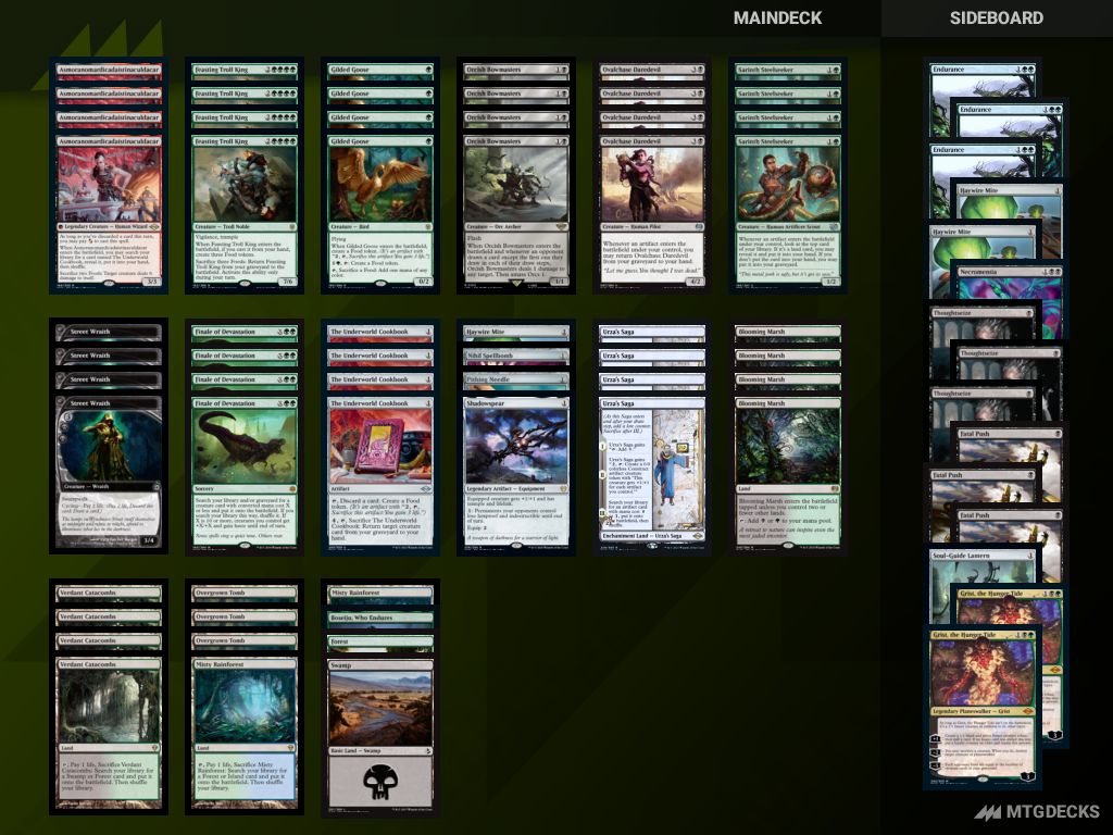 Modern GB asmo v2 deck by blooka25 • MTG DECKS