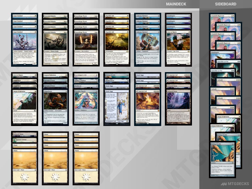 Modern Hammer_Time deck by 7namecon • MTG DECKS