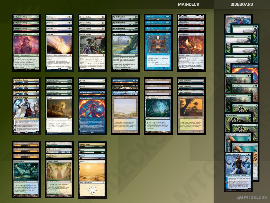 Modern [WOE] Bean Turns deck by ptbench • MTG DECKS