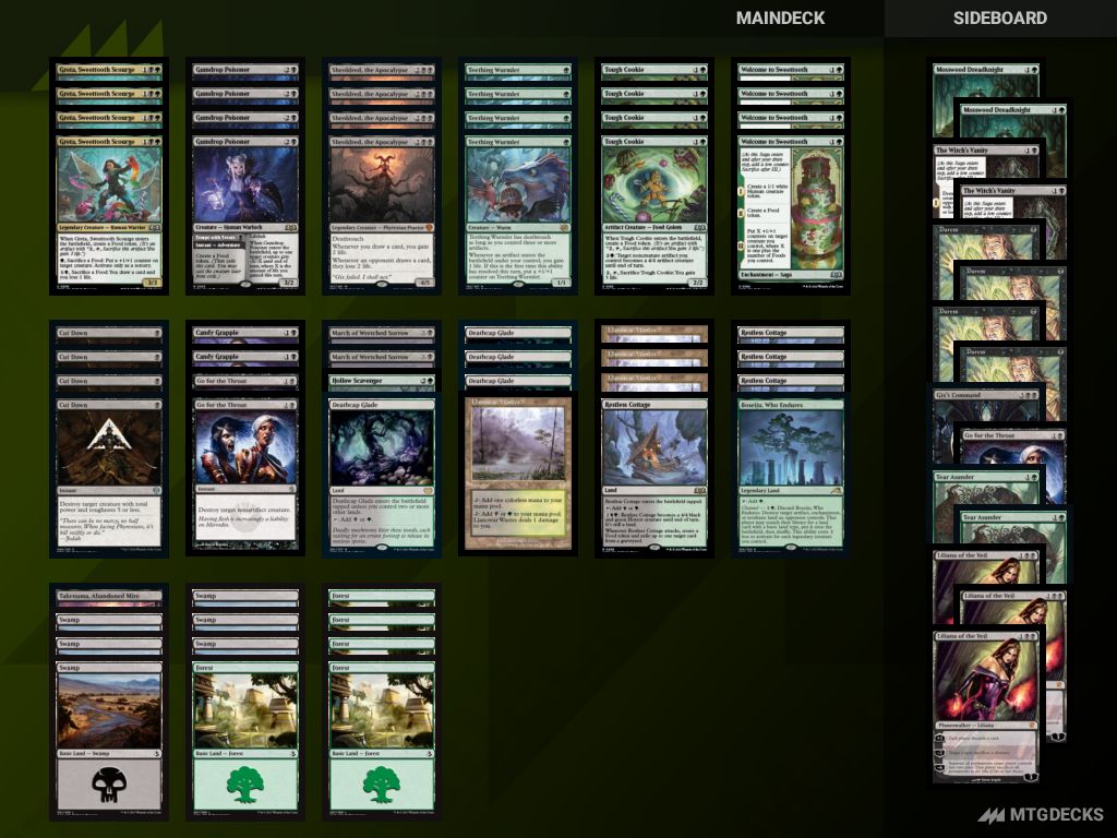 Standard BG Comidas deck by afterofficettv • MTG DECKS