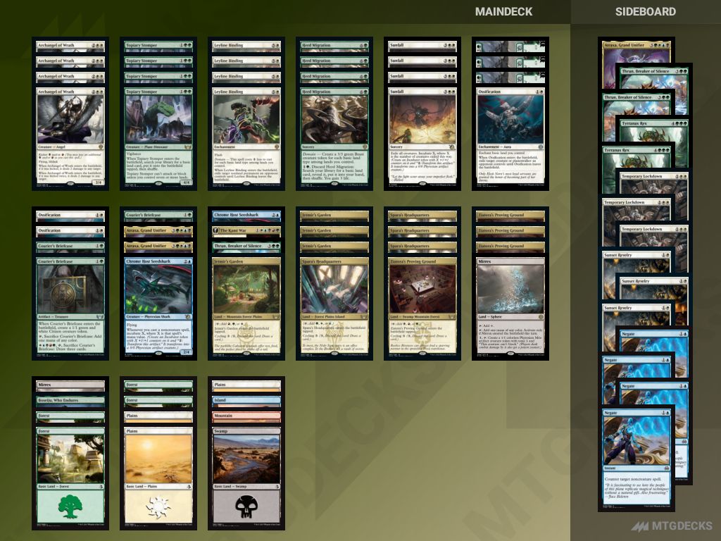 Arena Standard bant control deck by Minhoquinha • MTG DECKS