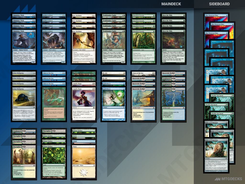 Pauper Animate Land deck by cecilmonk • MTG DECKS