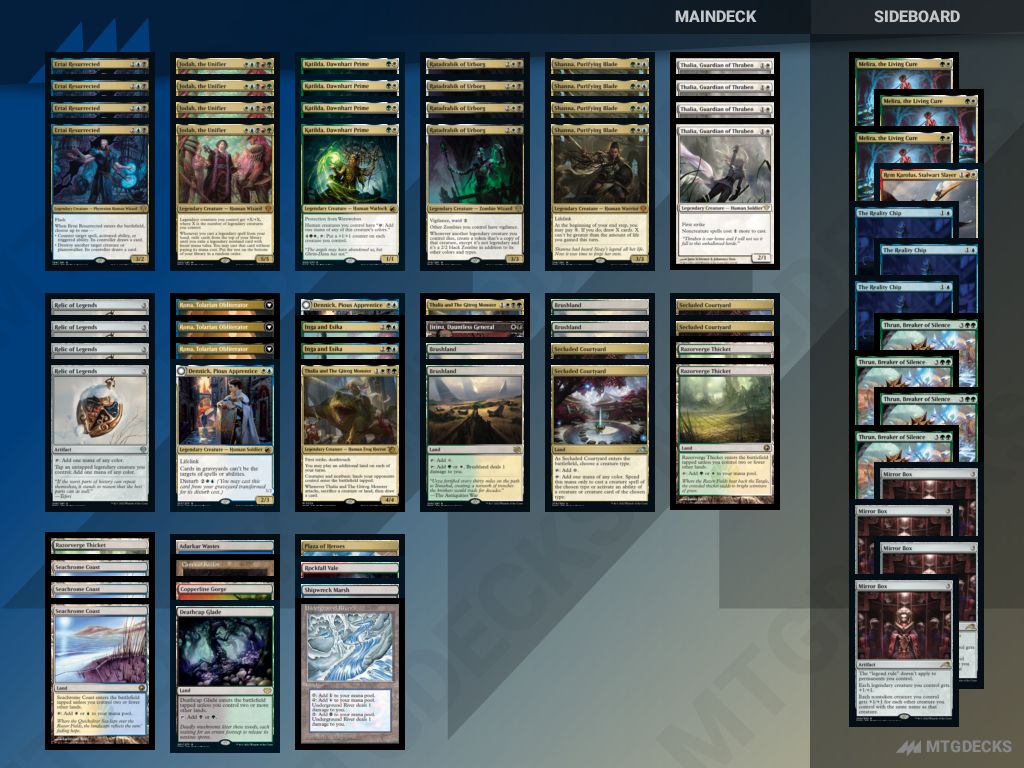 Standard Rogue deck by Matsumura Asuka • MTG DECKS