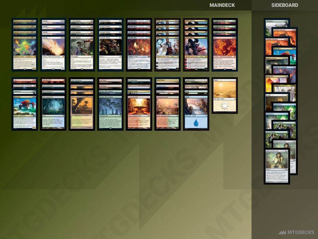 Modern Respect KURUSU deck by Inagawa Hiroshi • MTG DECKS