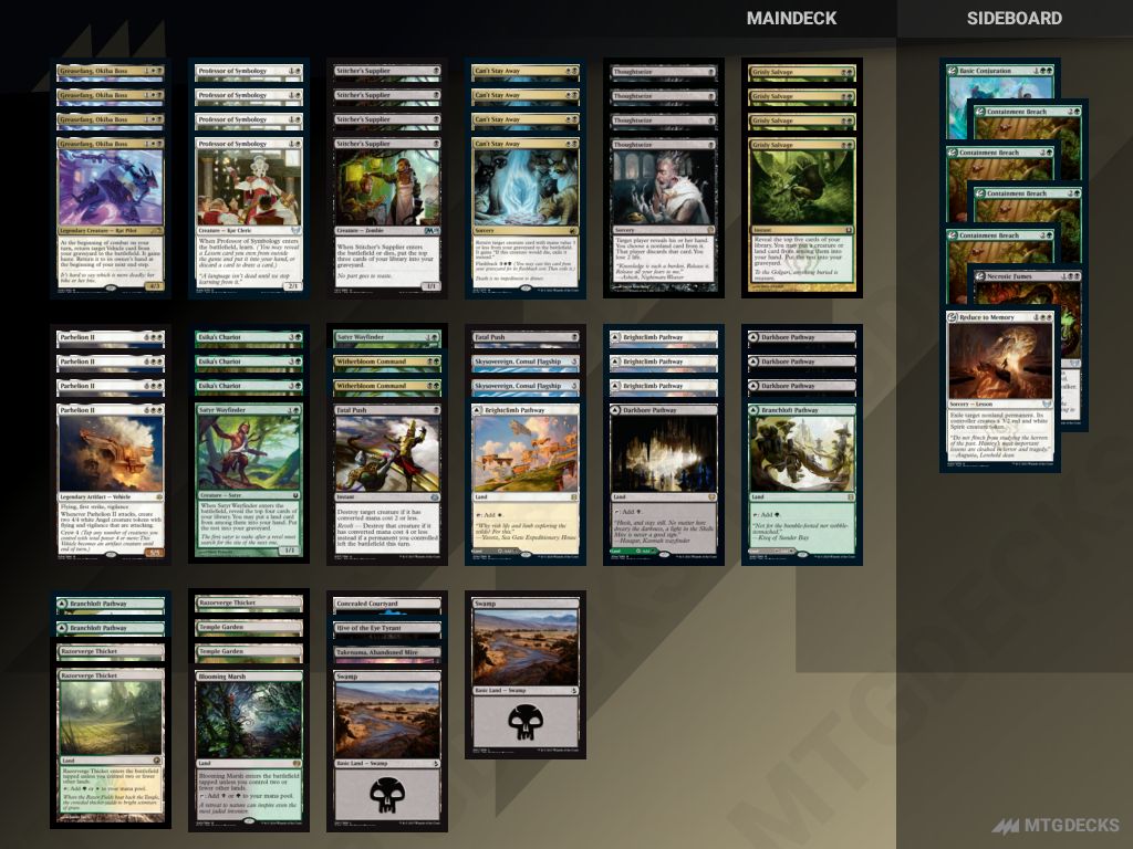 Arena Explorer E Abzan Greasefang deck by Lobo Blanco • MTG DECKS