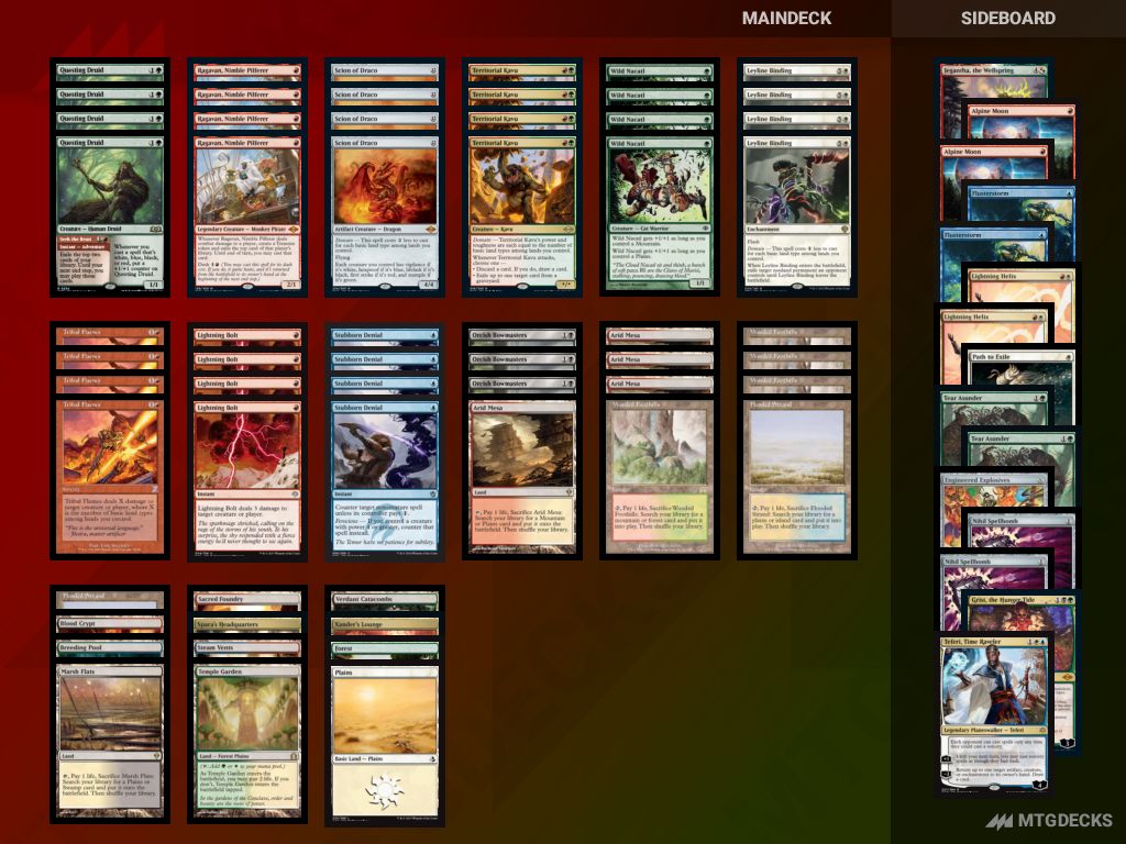 Modern Tribal Zoo deck by Itou Shougo • MTG DECKS